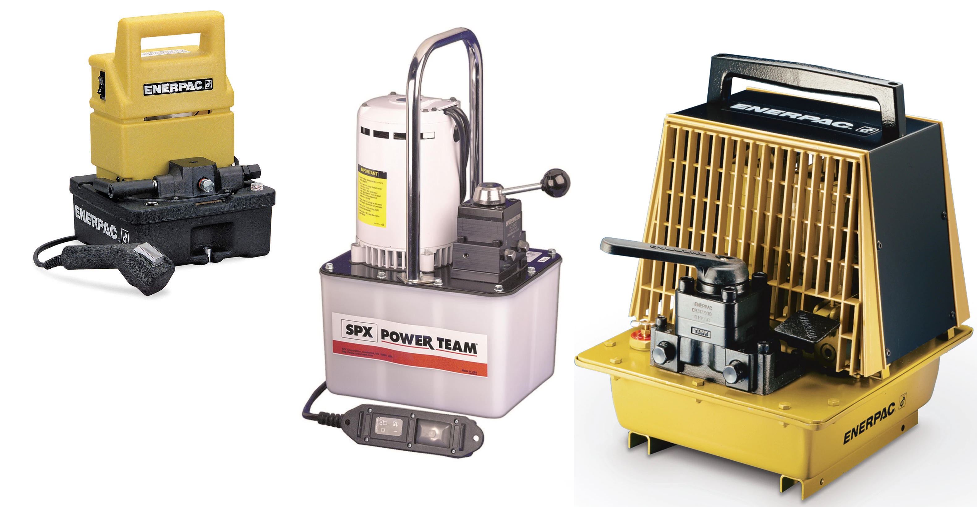 bomba hidraulica Power team - Simple y doble efecto 10.000 psi ...